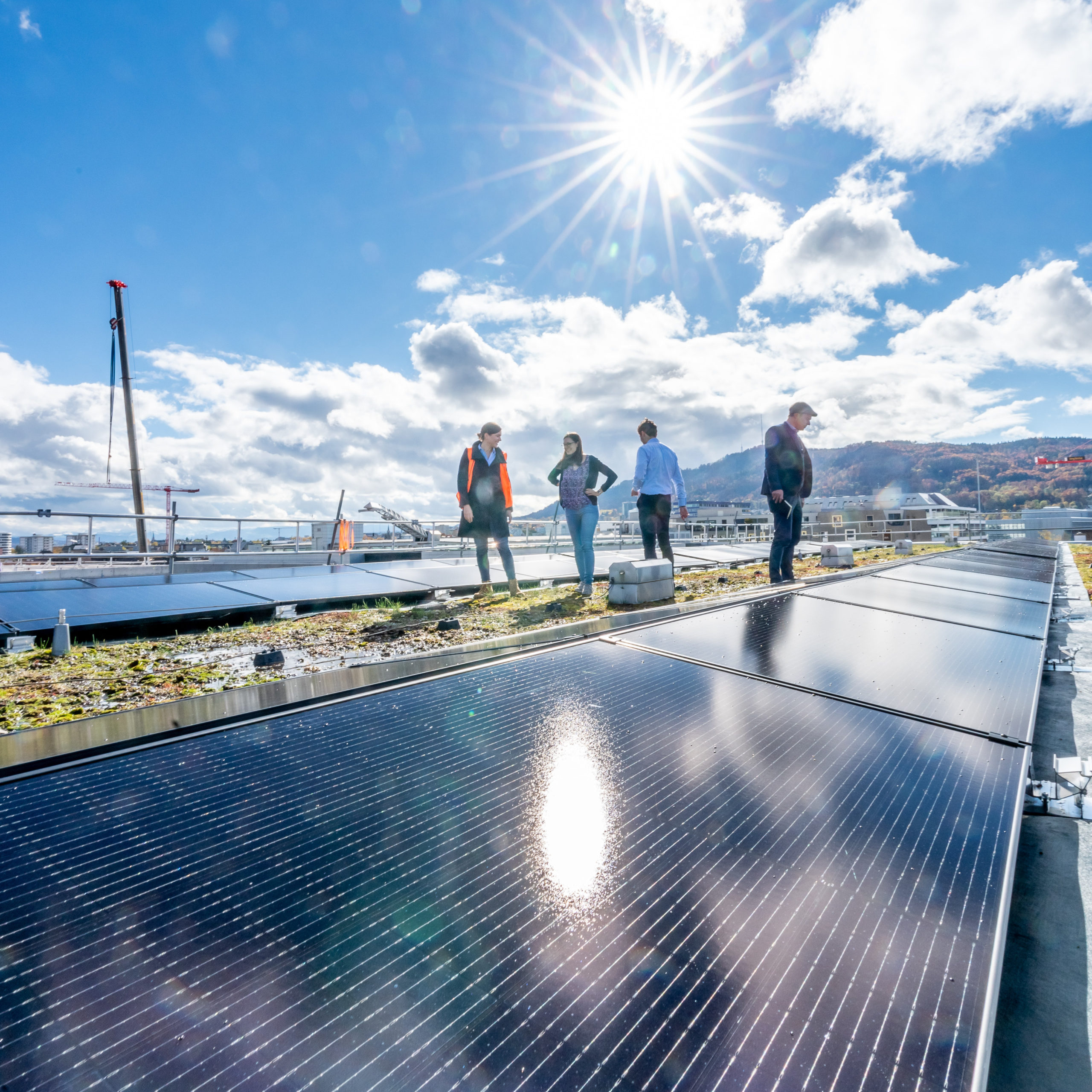 Solarstrom für Helvetia.